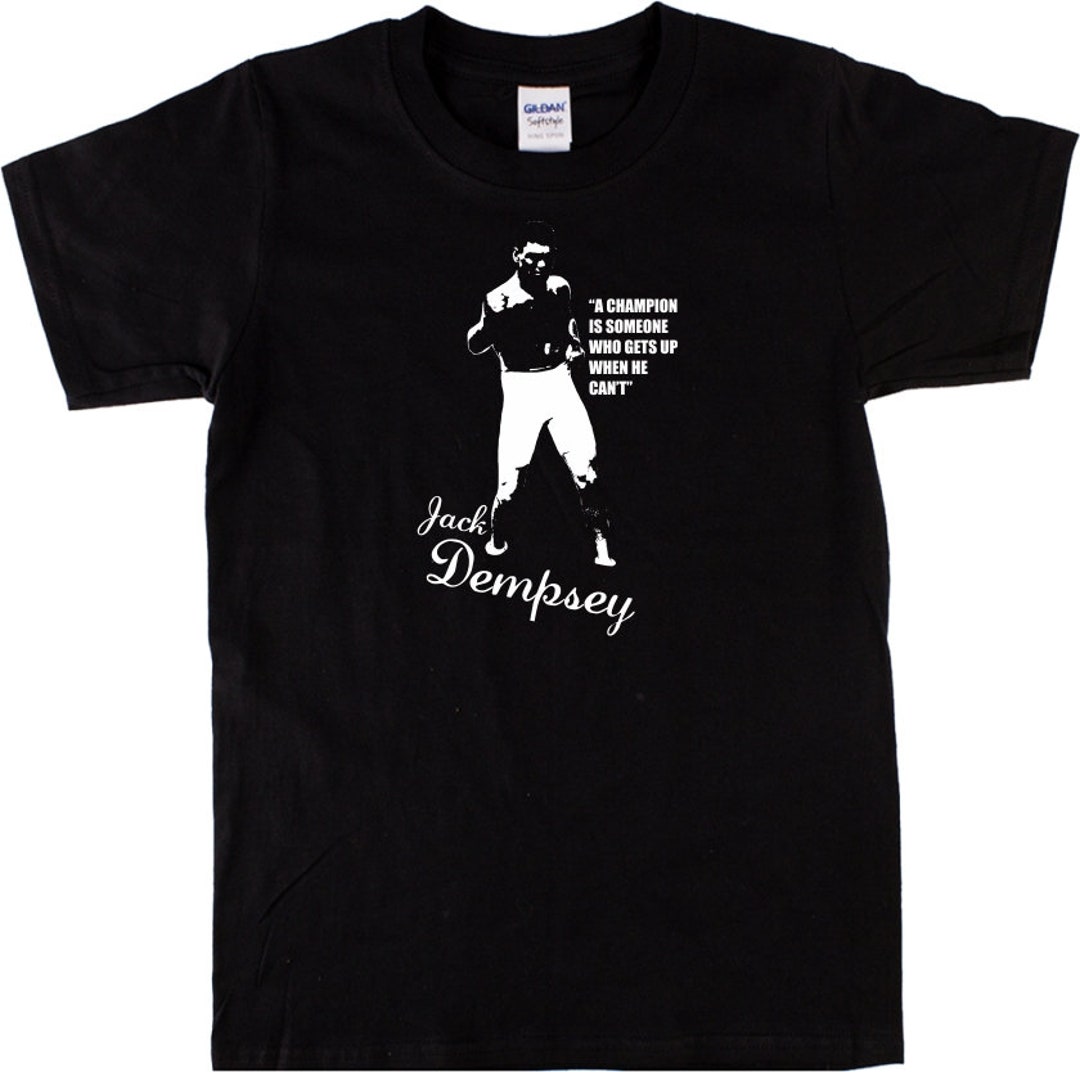 Jack Dempsey T-shirt Boxing Legend, Retro, Various Colours - Etsy Sweden