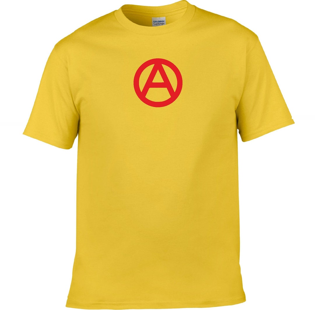Anarchy is Order Symbol T-shirt - Punk, Political, Various Colours - Etsy