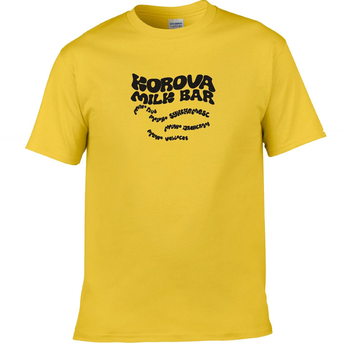 Korova Milk Bar T-shirt - Clockwork Orange, Psychedelic, Various ...