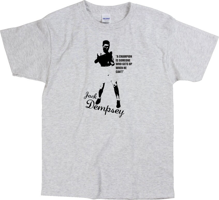 Jack Dempsey T-shirt Boxing Legend Retro Various Colours - Etsy UK