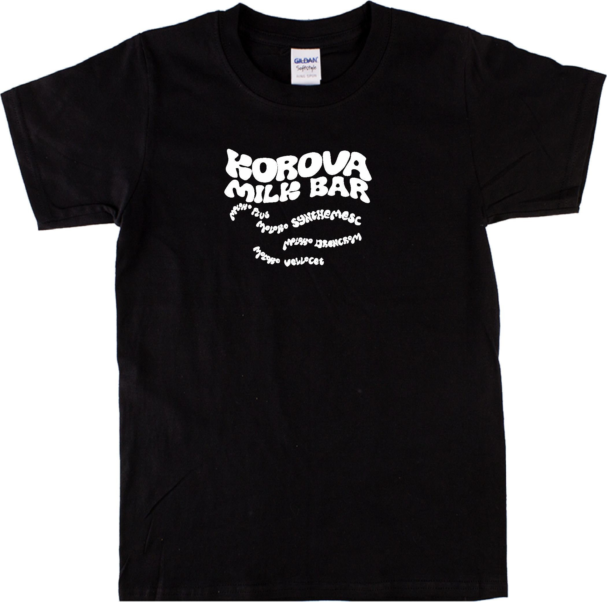 Korova Milk Bar T-shirt - Clockwork Orange, Psychedelic, Various ...