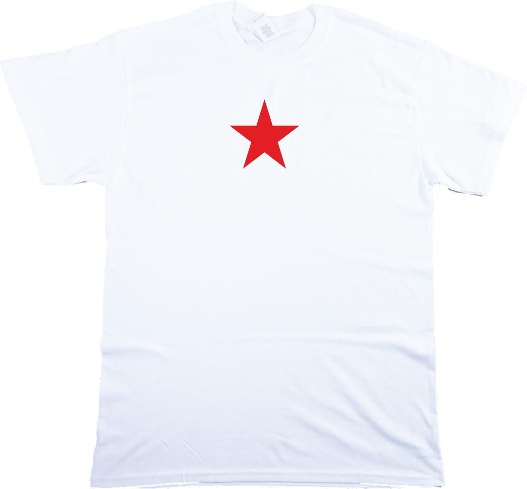 Red Star T-shirt - as Worn by Sharon Tate - Retro 1960's, S-XXL - Etsy