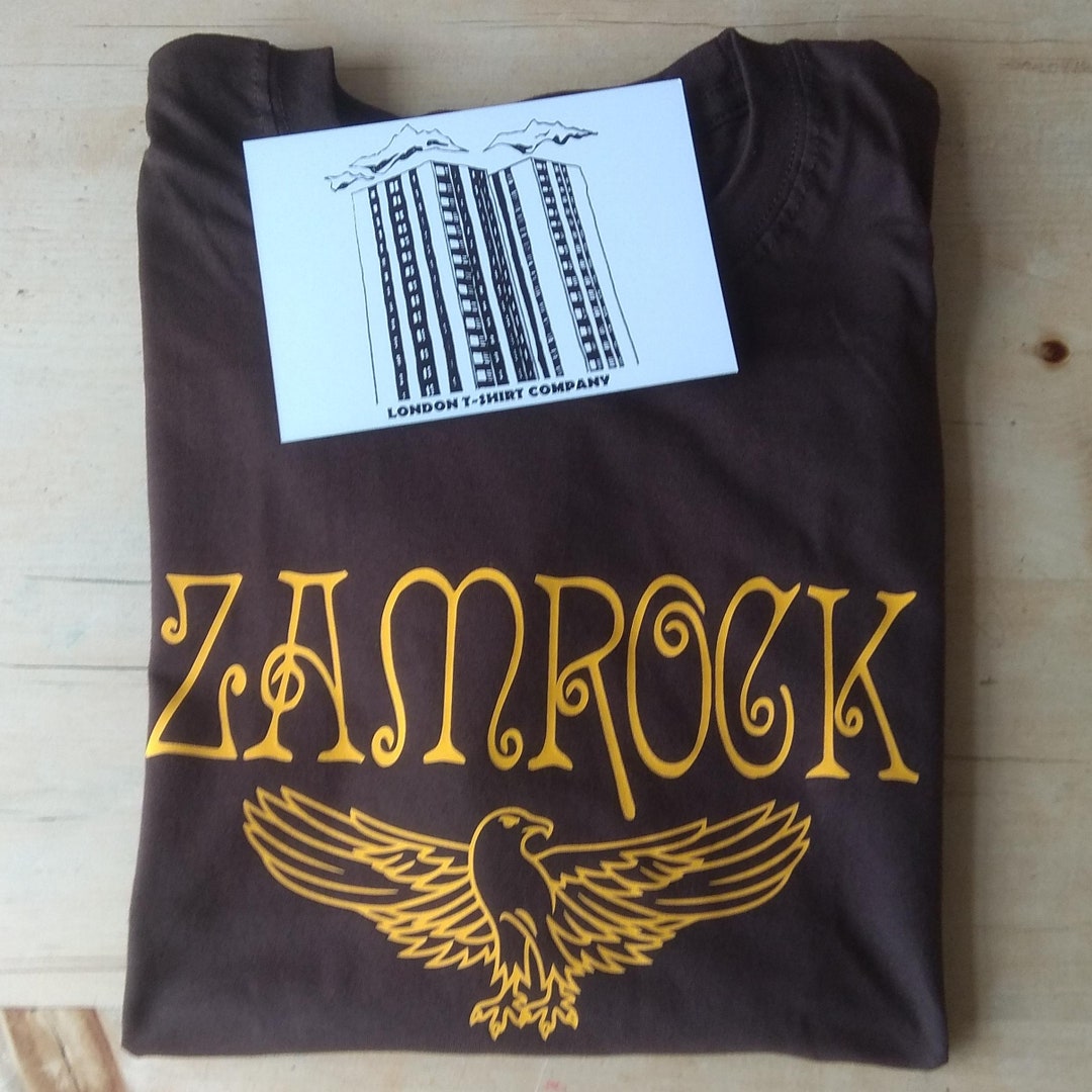 Zamrock T-shirt - Retro 70s Zambia Rock, Various Colours - Etsy