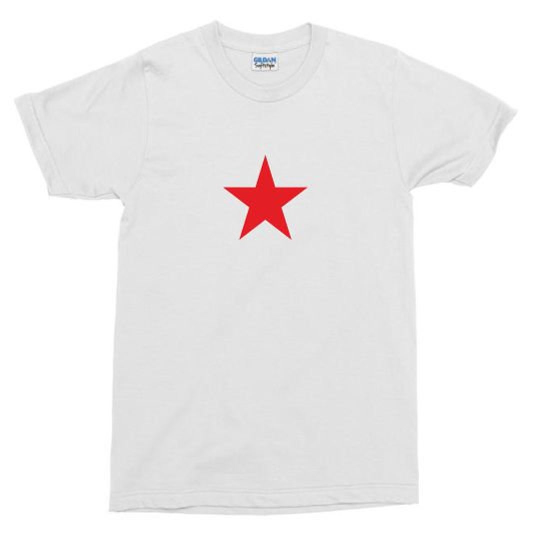 Red Star T-shirt as Worn by Sharon Tate Retro 1960's - Etsy