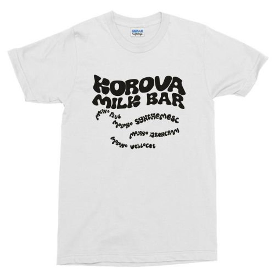 Korova Milk Bar T-shirt Clockwork Orange Psychedelic - Etsy