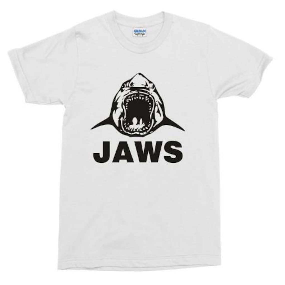 Jaws T-shirt as Worn by Steven Spielberg and Crew Shark | Etsy