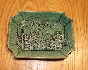 Mountain Scene Pottery - Etsy
