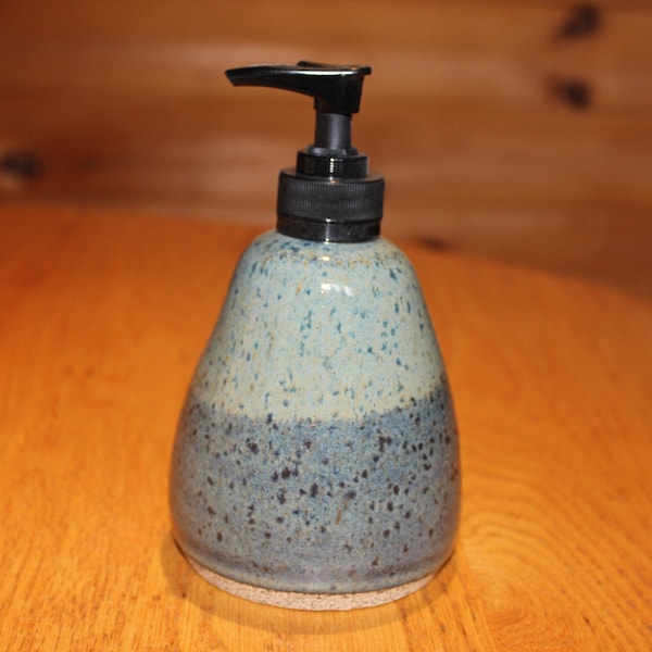 Pottery Handmade Soap Dispenser - Etsy