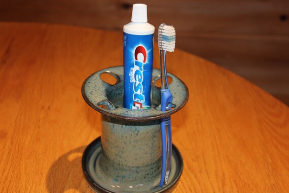 Pottery Toothbrush Holder - Etsy
