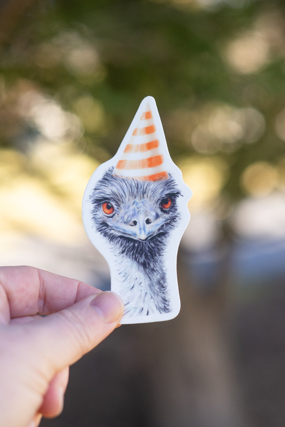 Party Emu 4 Vinyl Sticker Decal Waterproof for Car, Laptop, Water ...