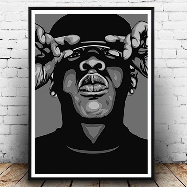 Jay Z Canvas - Etsy