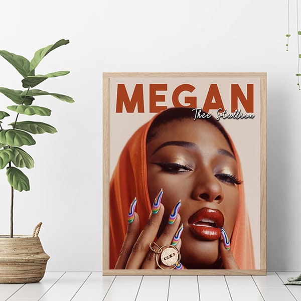Meg Thee Stallion Poster - Etsy