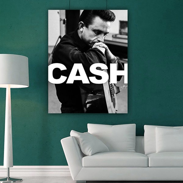 Johnny Cash Poster - Etsy