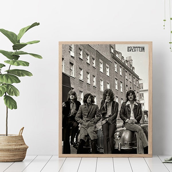 Led Zeppelin Poster - Etsy