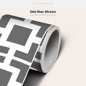 Stair Riser Stickers Removable Stair Riser Vinyl Decals Omega Pack of 6 ...