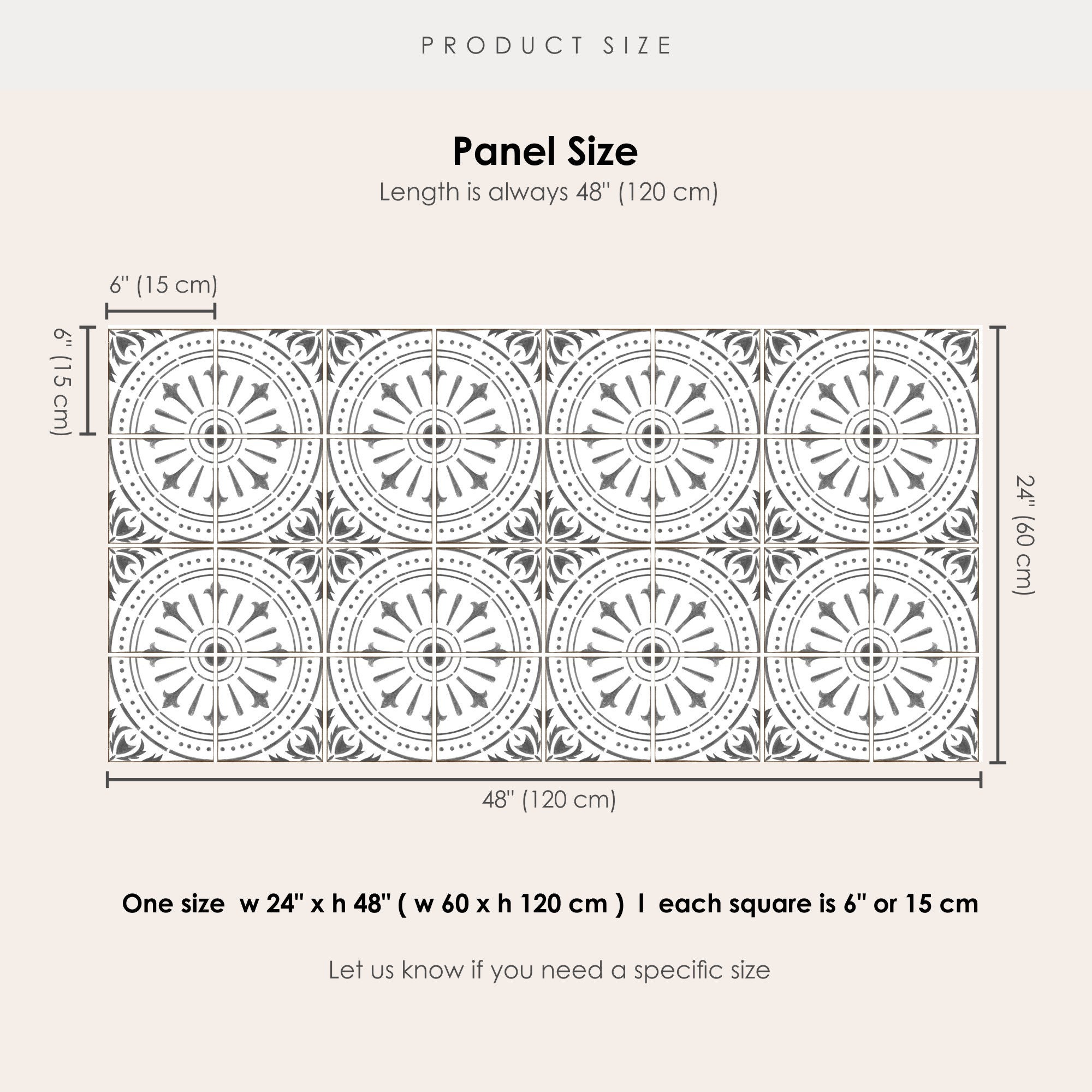 Tile Stickers - Tiles for Kitchen/bathroom Back Splash - Floor Decals ...