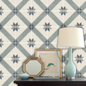 Quadrostyle Tile Decals - Tiles for Kitchen/bathroom Back Splash - Anti ...