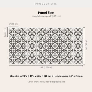Quadrostyle Tile Decals - Tiles for Kitchen/bathroom Back Splash - Anti ...