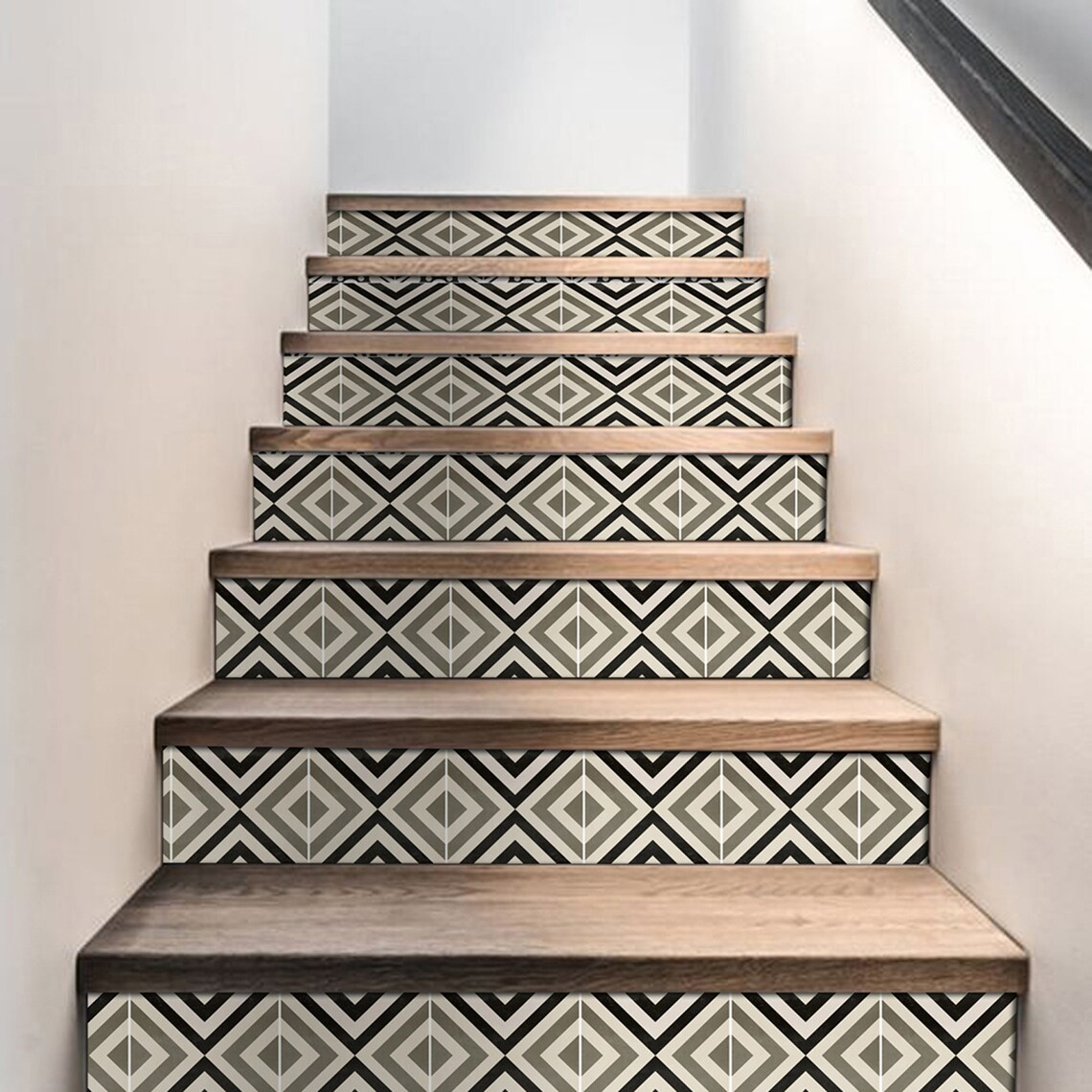 Stair Riser Stickers Removable Stair Riser Vinyl Decals | Etsy