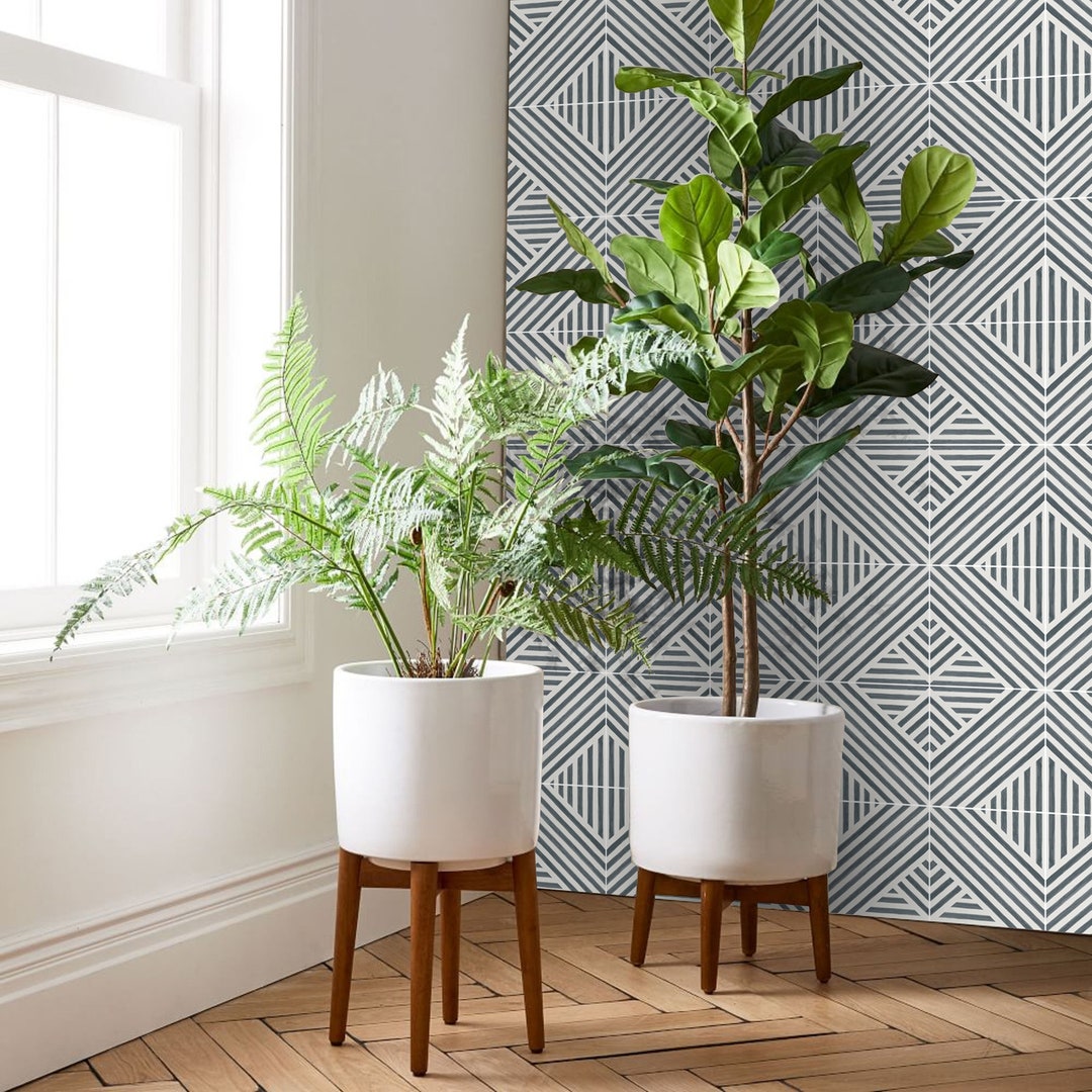 Kitchen and Bathroom Splashback Removable Vinyl Wallpaper Linus Peel ...