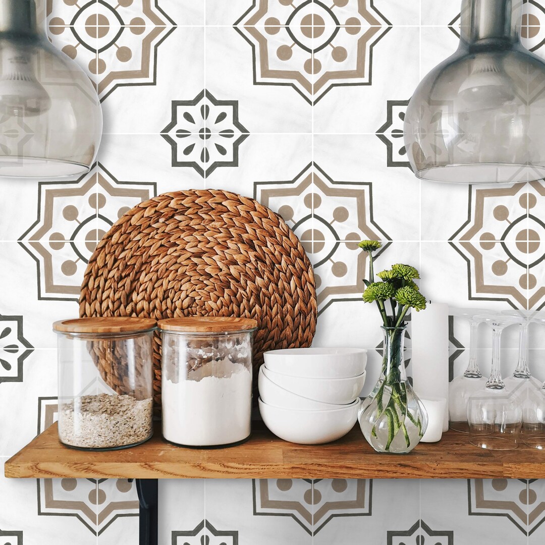 Quadrostyle Tile Stickers - Tiles for Kitchen/bathroom Back Splash ...