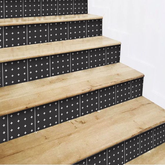 Stair Riser Stickers Removable Stair Riser Tile Decals - Etsy