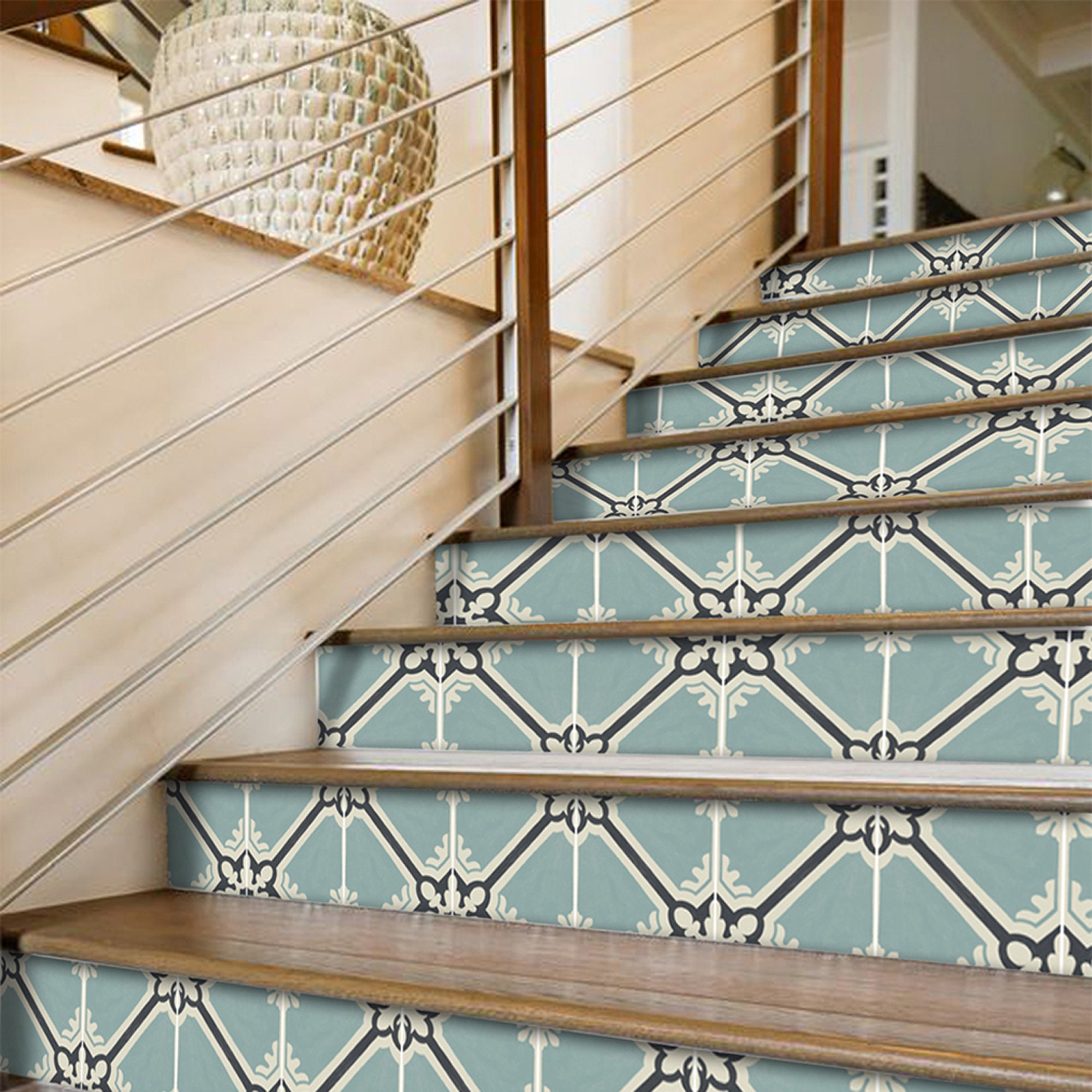 Stair Riser Stickers Removable Stair Riser Vinyl Decals | Etsy