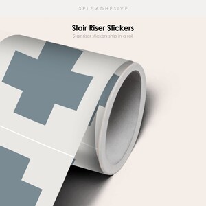 Quadrostyle Stair Riser Stickers - Removable Stair Riser Vinyl Decals ...