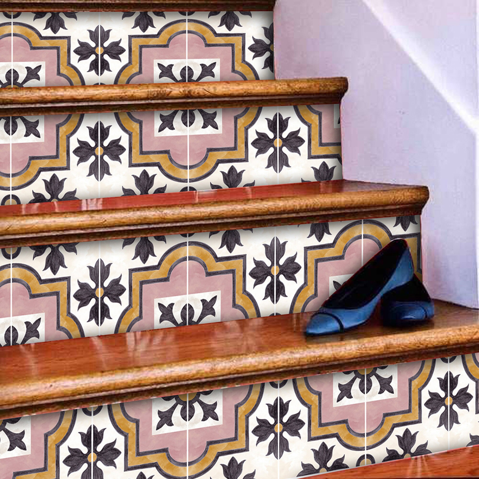 Stair Riser Stickers Removable Stair Riser Vinyl Decals | Etsy