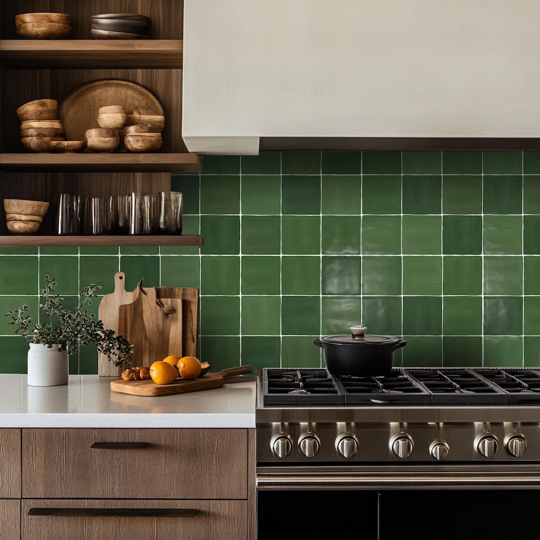 Quadrostyle Zellige Tile Stickers for Kitchen or Bathroom Waterproof ...
