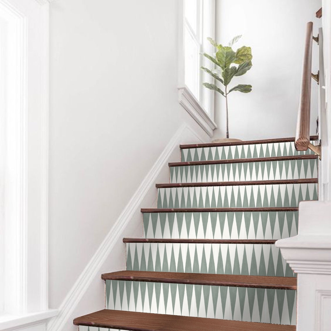 Stair Riser Stickers Removable Stair Riser Tile Decals - Etsy