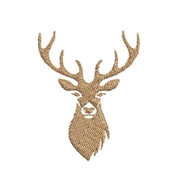 Deer Embroidery - Etsy