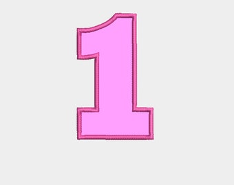 Baseball Birthday Applique Design/machine Embroidery Design/first ...