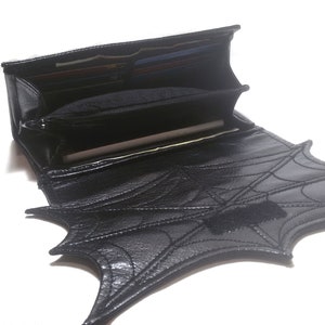 Spider Web Wallet Clutch Necessary Clutch Wallet Goth - Etsy