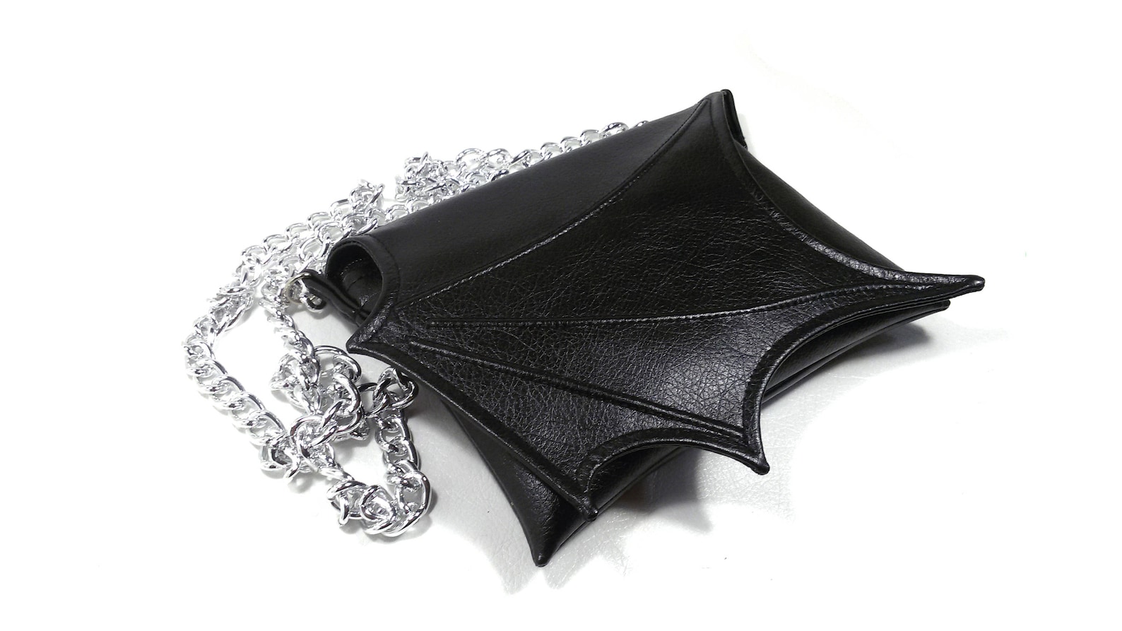 Black Bat Wing Bag Small Crossbody Bag Black Purse Vegan | Etsy