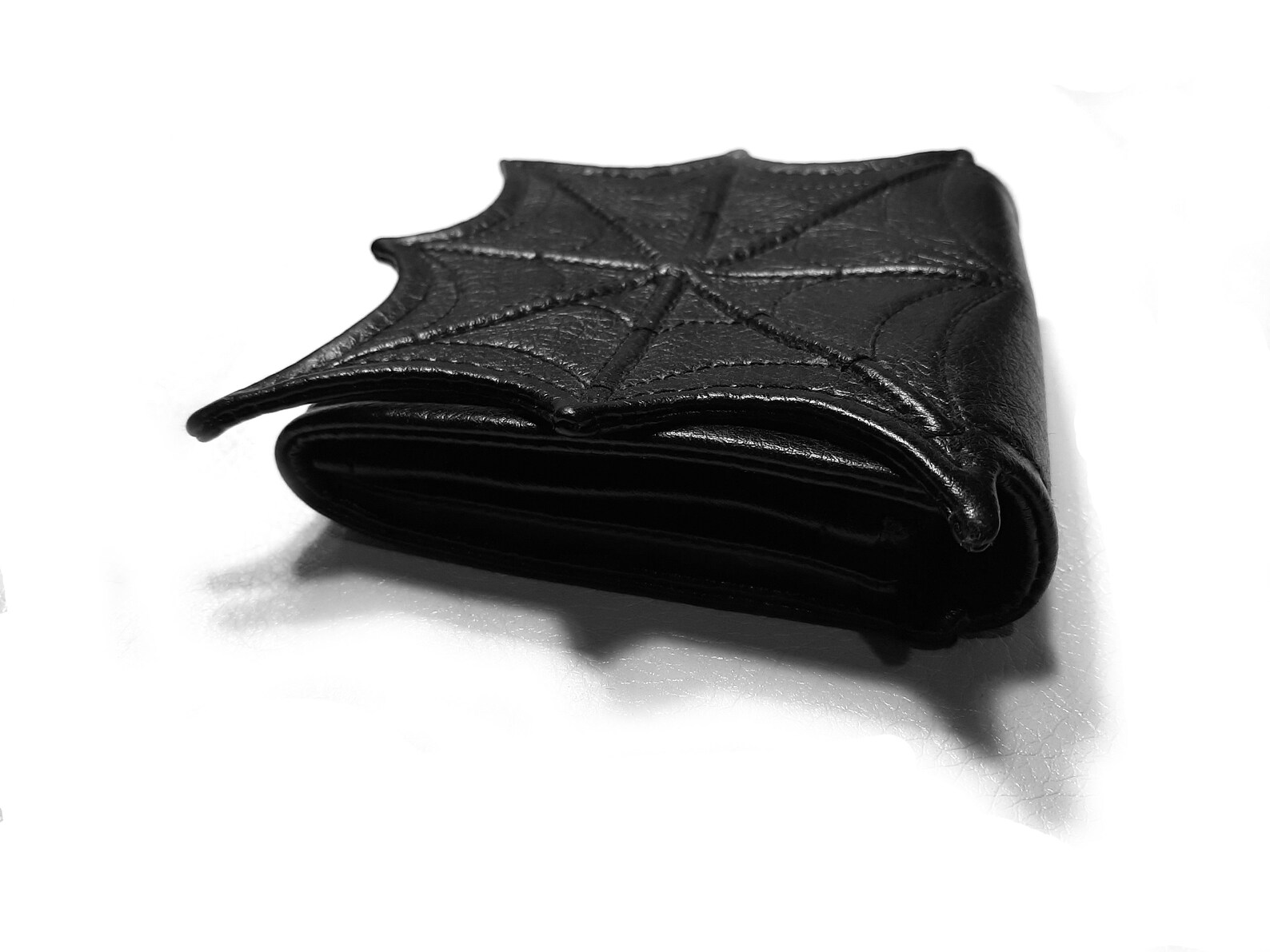 Spider Web Wallet Women Wallet Vegan Wallet Accordion - Etsy