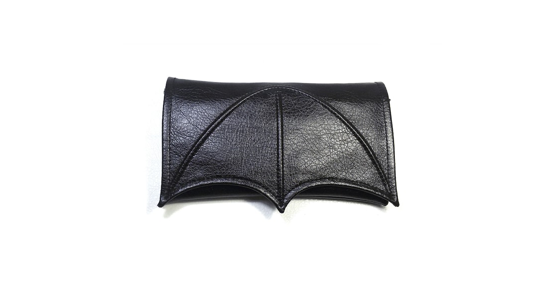 Small Bat Wing Bag, Bat Wing, Wallet Size Bag, Clutch Bag, Vegan Bag ...