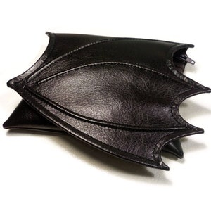 Makeup Cosmetic Bag for Purse Dragon Wing, Faux Leather Make up Bag ...