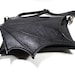 Black Bat Wing Bag, Small Crossbody Bag, Black Purse, Vegan Bag, Goth ...