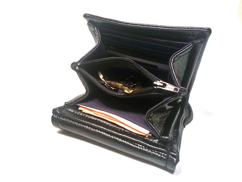 Spider Web Wallet Women Wallet Vegan Wallet Accordion - Etsy