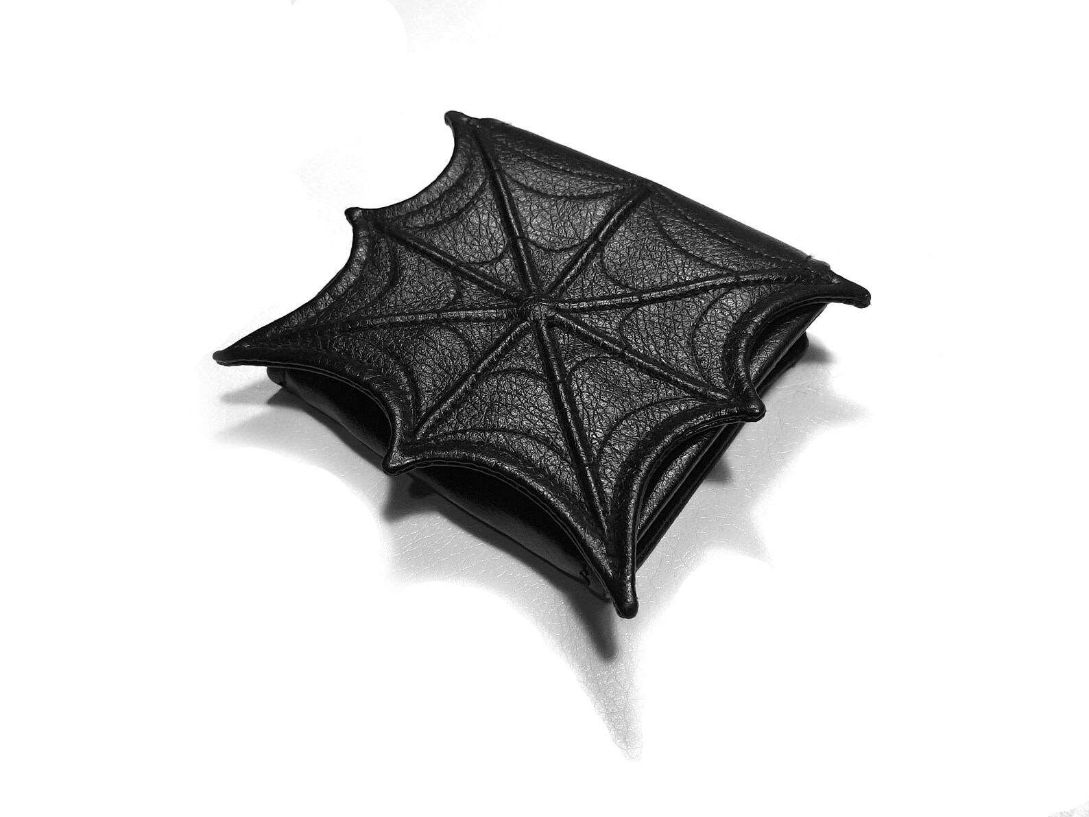 Spider Web Wallet Women Wallet Vegan Wallet Accordion - Etsy