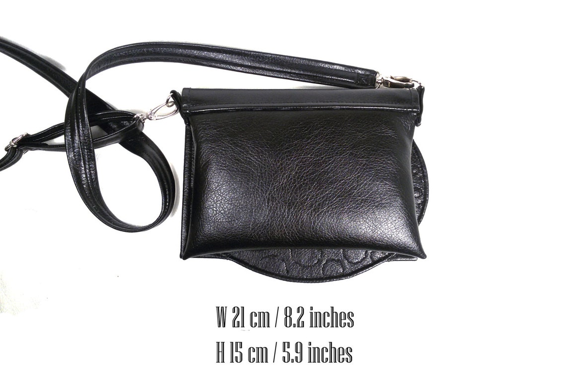 Tentacle Purse Black Faux Leather Octopus Bag Black Octopus - Etsy