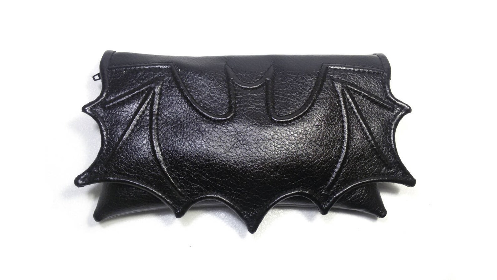 Small Bat Bag Goth Bag Bat Clutch Black Faux Leather Bat | Etsy