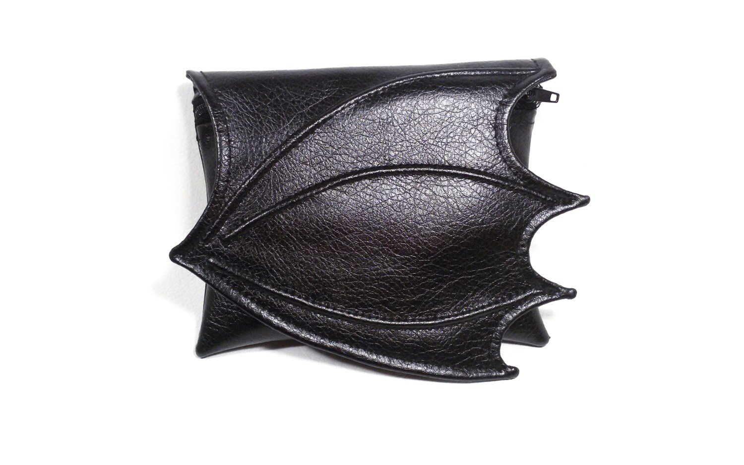 Makeup cosmetic bag for purse dragon wing faux leather make | Etsy