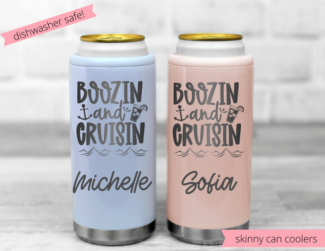 Boozin and Cruisin, Cruise Coozie, Family Cruise Cups, Seltzer Coozie ...