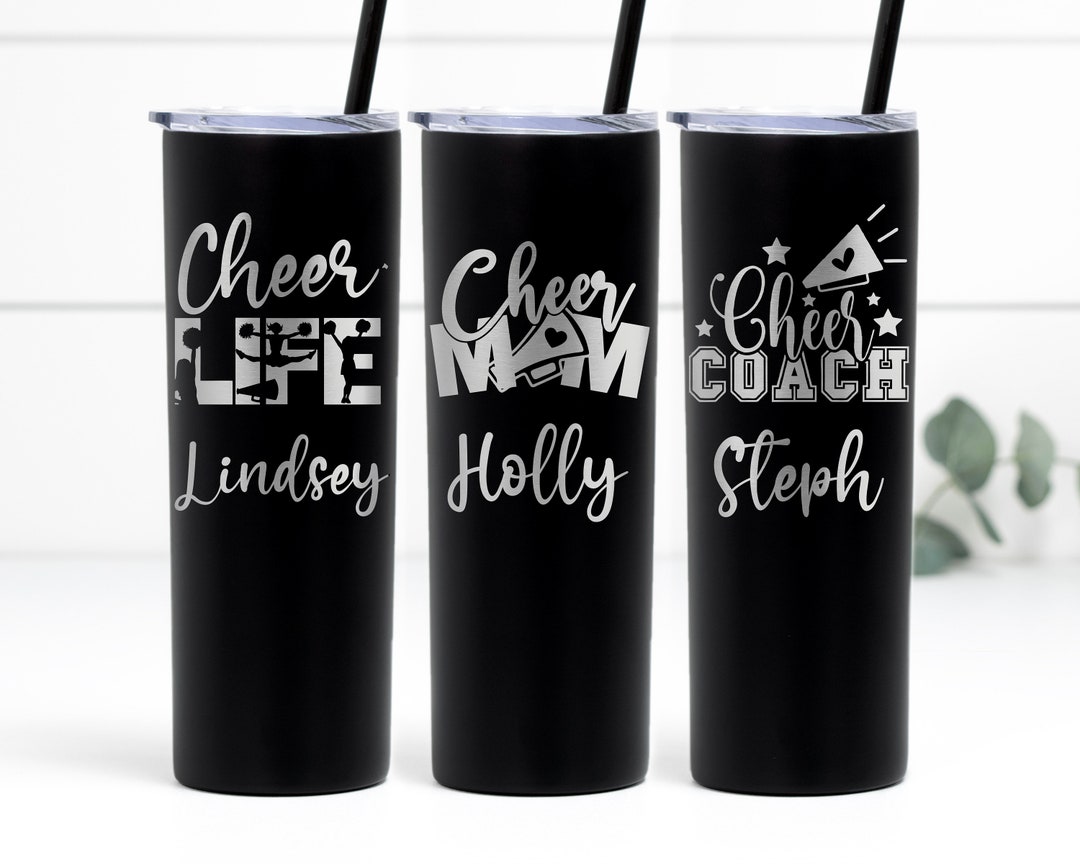 Cheerleader Tumblers, Cheer Mom, Cheer Coach, Cheerleader, Stainless ...