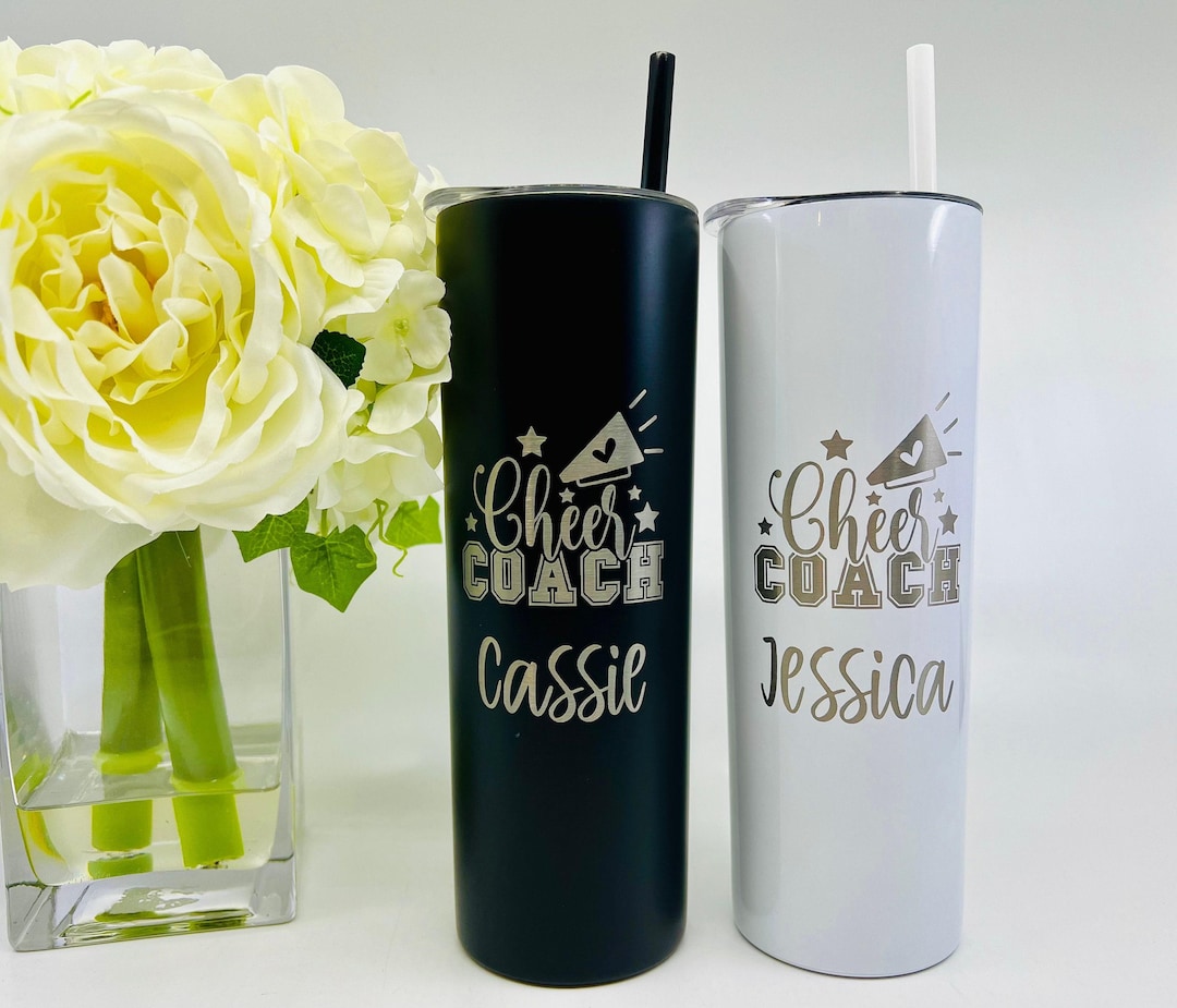 Personalized Cheer Coach Tumbler – Custom Cheerleading Coach Gift - Etsy