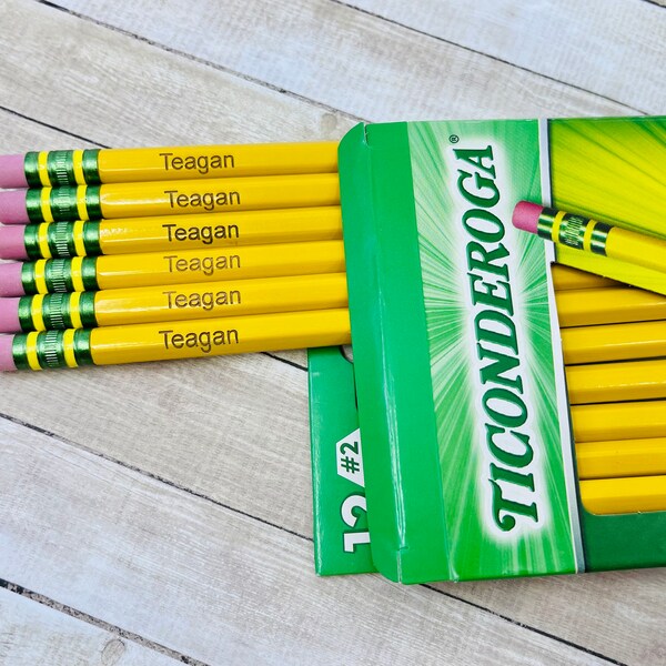 Personalized Pencils - Etsy
