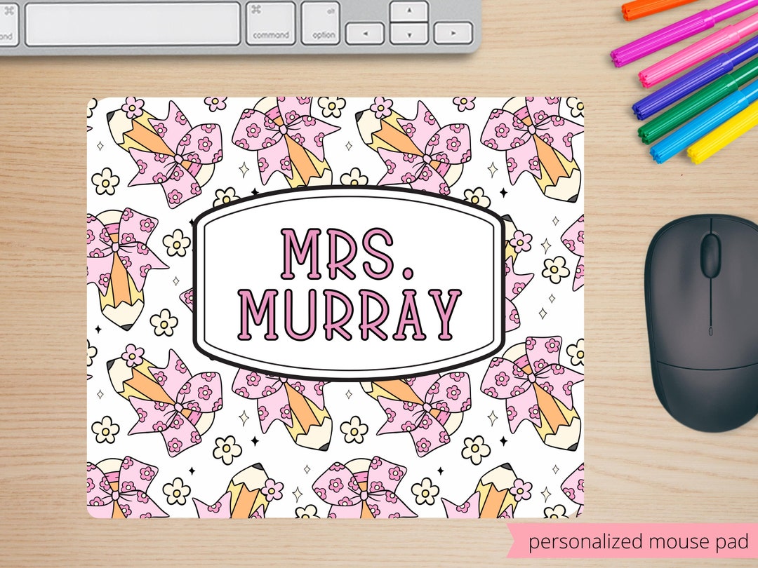 Personalized Teacher Mouse Pad, Composition Notebook, Teacher Notebook ...