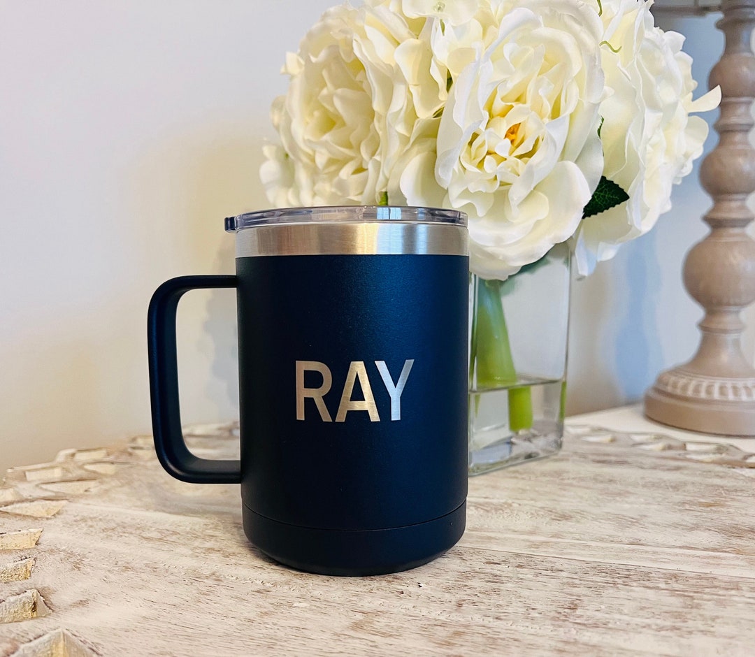 Personalized Insulated Coffee Mug: Engraved Stainless Steel Cup With ...